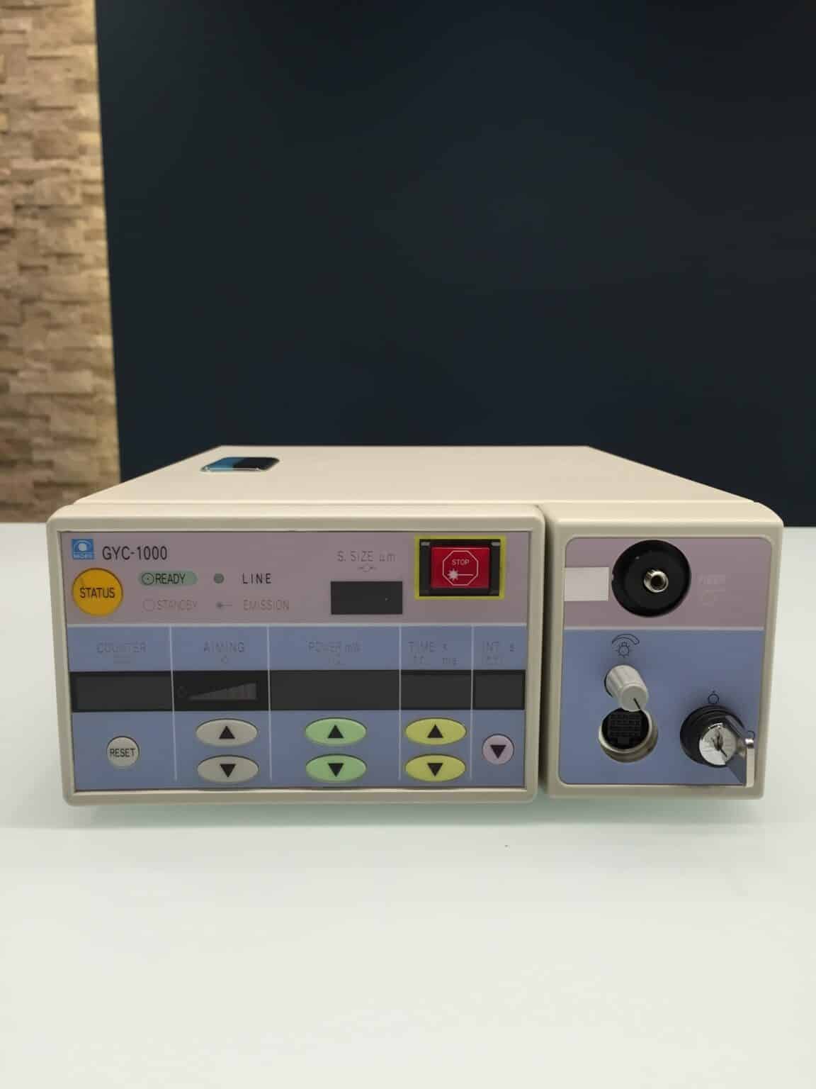 Nidek GYC1000 Laser Console - Laser Locators