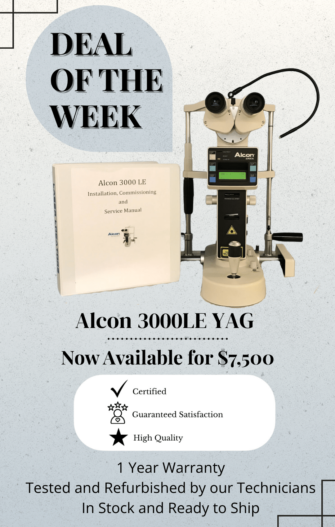 Deal of the Week - Laser Locators