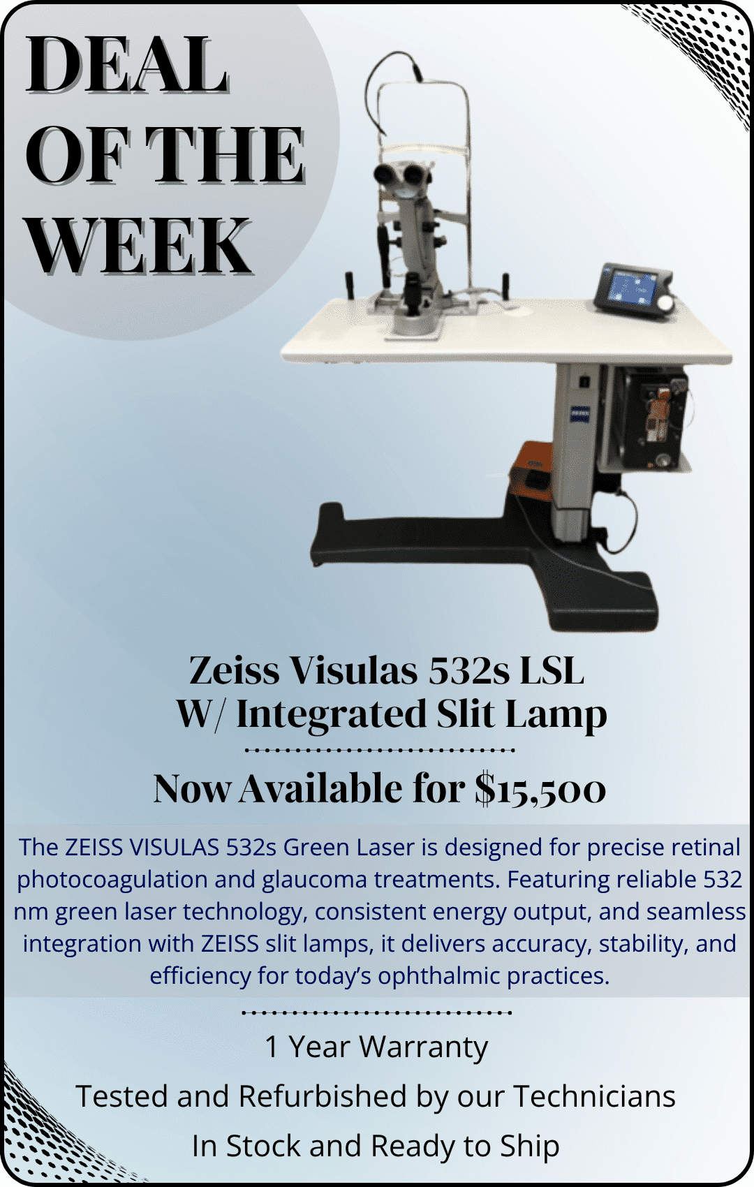 Deal of the Week - Laser Locators